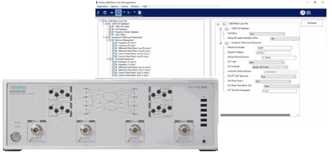 USB4® Return Loss Test Automation Software for the Anritsu ShockLine ...