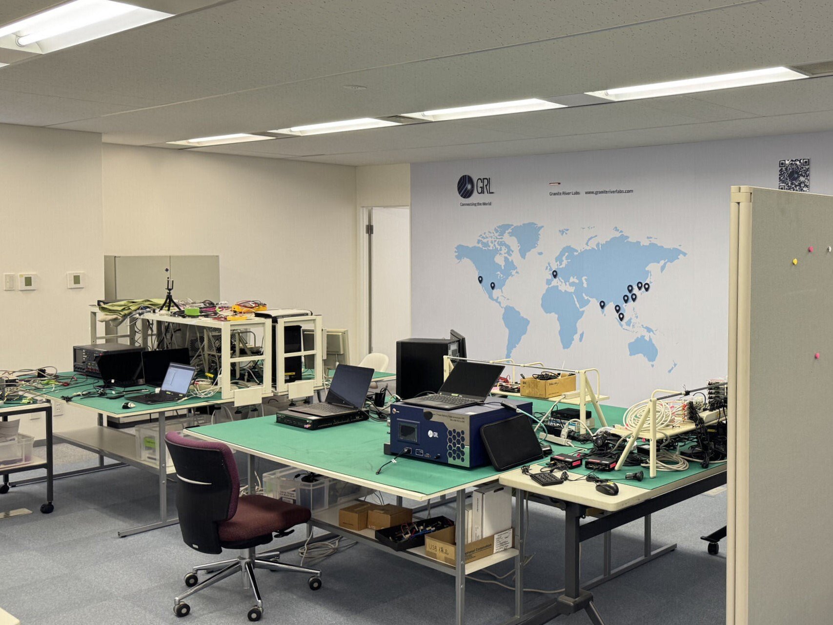 GRL 全球實驗室據點，各國辦公室地址